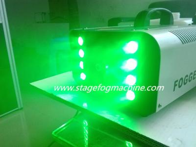 China 1200W Wire Control  Dj Fog Machine   8 * 3 Watt RGB LED For DJ X-023 for sale