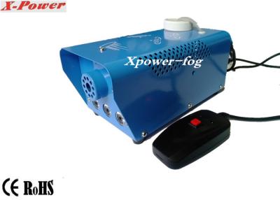 China White 400w Mini Stage LED Fogger , Club Smoke Machine 3*1w Blue Led  X-025 for sale