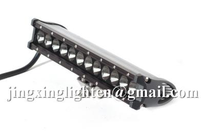 China Single row 12v  auto led light bar 60W Epistar offroad led light bar for sale