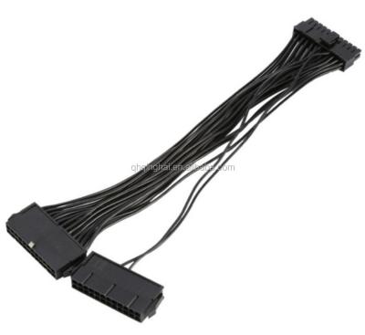China Dubbele PSU-Voeding 24 speld met Motherboard van de Kabelkam ATX de Kabel van de Adapterschakelaar Te koop