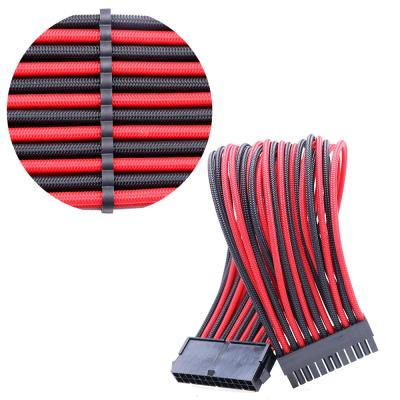 China Nuevo varón de 8Pin PCI-E a doblarse 8 (6+2) - cable de extensión del poder de Pin+6Pin PCI-E - rojo en venta
