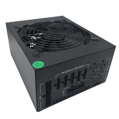 China De draagbare Voeding 1600w 1800w volledig modulaire GPU steunt 6 GPU110v 90 plus Gouden Steun Te koop