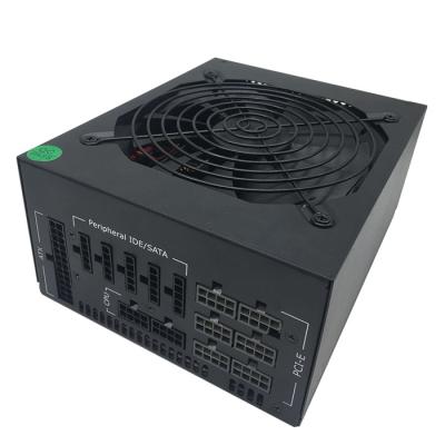 China De draagbare Voeding 1600w 1800w 110v 90 plus Gouden Steun volledig Modulaire Macht GPU steunt 6 Soorten Grafiek Te koop