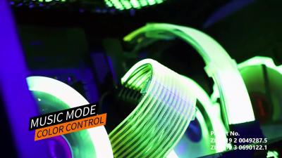 Cina Maschio di estensione di sincronizzazione del cavo di RGB del PC di gioco 24pin della cassa del computer alla femmina in vendita