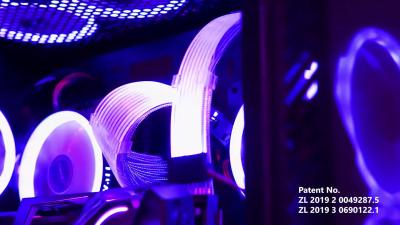 Cina cavo piano del singolo faro sincrono del cavo di RGB del PC di Pin di 5V 3Pin 24 in vendita