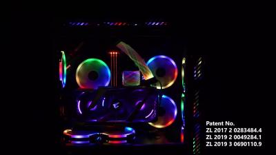 Cina PC LED accessorio RGB di gioco che accende il cavo istantaneo maschio del cavo di sincronizzazione del PC del cavo del CPU di 24pin ATX 8pin in vendita
