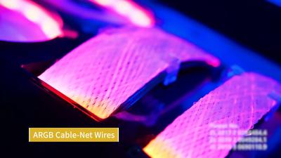 Cina Il cavo RGB di RGB 24pin ha condotto l'adattatore di potere del cavo del connettore del cavo di estensione della luce di striscia 2pin con il Ce di riserva sincrono della scheda madre ROHS in vendita