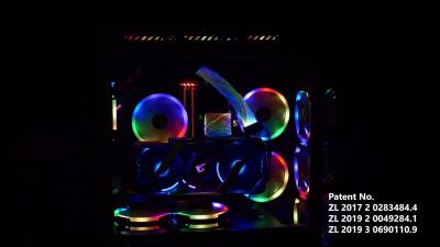 Cina Maschio doppio del cavo di RGB del PC di 8 Pin Neon Flex Synchronized alla femmina in vendita