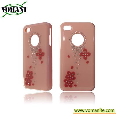 中国 dimaond との Apple の iphone 4S のための PC のゲルの箱カバー 販売のため