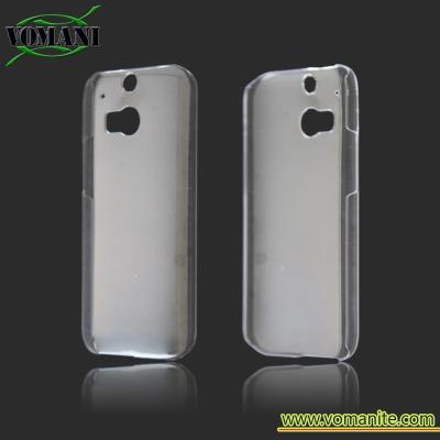 中国 HTC M8 の背部皮カバーのための PC の堅い箱 販売のため