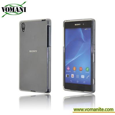 中国 ソニー Xperia Z2 SO-03F の裏表紙の場合の皮の付属品のためのゲル TPU カバー 販売のため