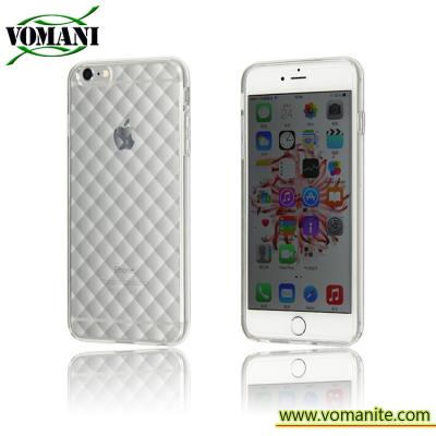 中国 Apple の iphone のための TPU のゲル カバー ダイヤモンドの設計との 6 5.5、 販売のため