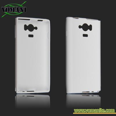 中国 鋭い SHV31 のためのゲル TPU カバー場合、日本の電話箱、皮 販売のため
