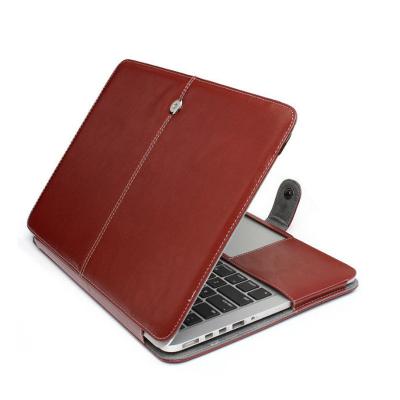 中国 macbook の macbook の援護爆撃のプロ革袖の箱のためのラップトップの箱 販売のため