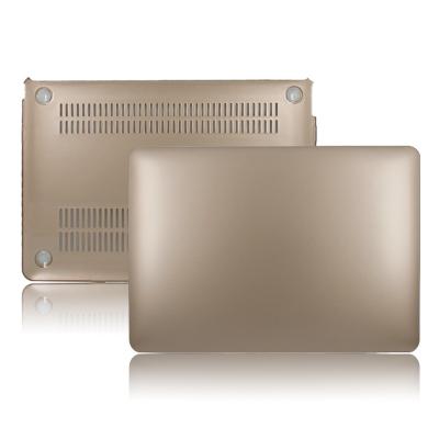 中国 PC オイル 17 は懸命に Macbook のプロ空気ラップトップの箱のための金の箱を覆います 販売のため