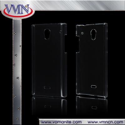 中国 305SH 日本語の鋭い AQUOS 305SH の水晶堅い貝のための透明で明確な水晶 PC の箱 販売のため