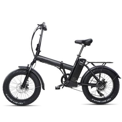 中国 電気バイクの14inの脂肪質のタイヤが付いている軽量27kg純重量を折る48v 販売のため