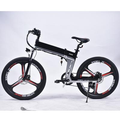 中国 KMCは折りたたみの電気マウンテン バイクShimano 6gearedを鎖でつないだ 販売のため