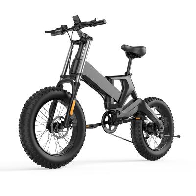 中国 10AHリチウム電池が付いている20インチの脂肪質のタイヤの電気折るバイクAC100v 販売のため