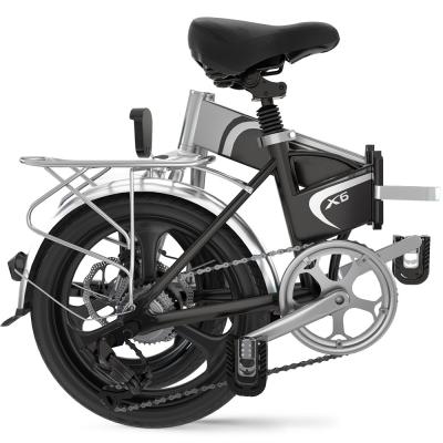 Cina caricamento piegante elettrico leggero della bici 125kg di 20in con 7.5AH Hiddenbattery in vendita