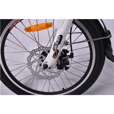 Cina 1000w bici piegante elettrica leggera 48V con il sistema 7speed in vendita