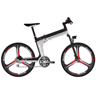中国 25KPH電気折りたたみのマウンテン バイク、0.25kwは電気マウンテン バイクを畳む 販売のため