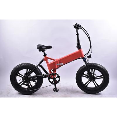 Cina Piegatura elettrica della bici della gomma grassa di sostegno 330LBS con la batteria al litio 10Ah in vendita