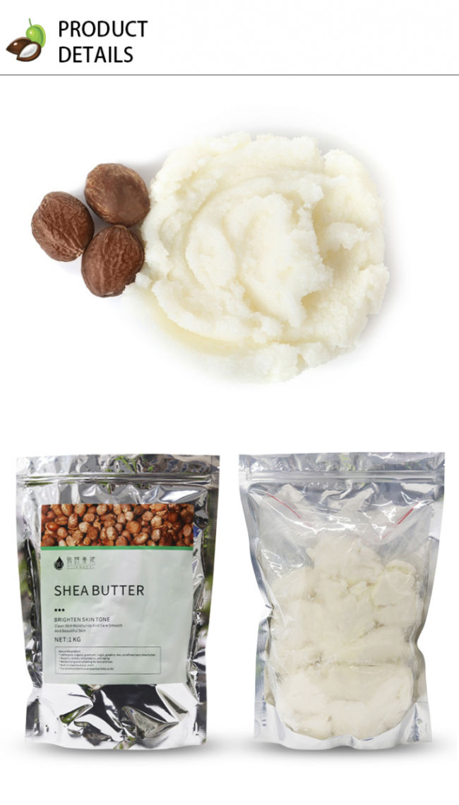 1kg ha raffinato il grado di Shea Butter Body Butter Cosmetic per cura di pelle 0