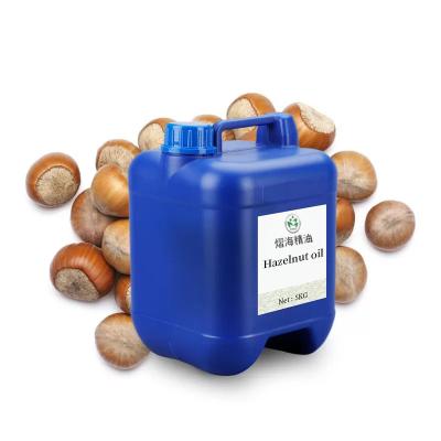China Organische Koud geperste de Hazelnootolie Gele 5KG 1L van Rich Vitamin E Te koop