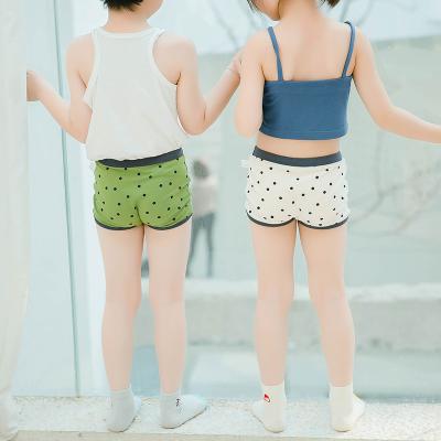 Cina Wholesale Kids Boxer Briefs Unisex Cotton Underwear Spotted 6 Colors Panties Girls and Boys New boxers in vendita