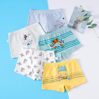 Cina Anti-Pilling Cartoon Printed Boys Underwear With Anti-Wrinkle, Breathable, QUICK DRY, Sustainable And Anti-Static Functi in vendita