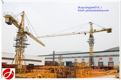 China grúa independiente del edificio de la altura 8t QTZ80-6010 de los 46m en venta