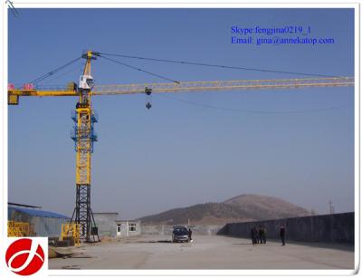 China 60m boom length 8t QTZ100(6013) topkit Tower Crane for sale for sale
