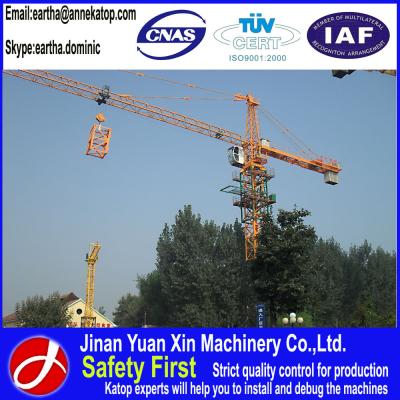 China 8t max load building tower crane 6010 for sale