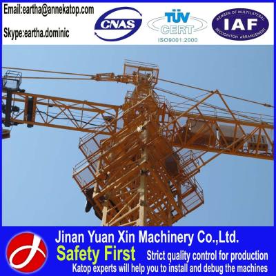 China Grúa del edificio del servicio 8t QTZ80-6010 de la instalación en venta