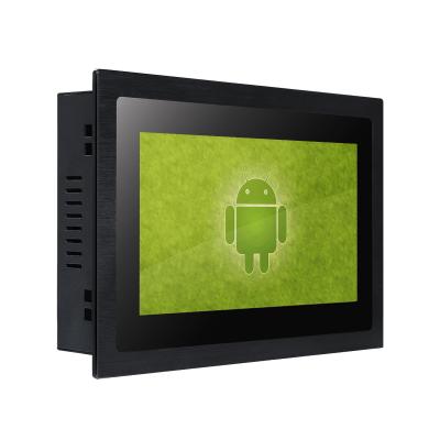 China 7 Inch Embedded Panel PC with Android 10 OS and Optional PoE Support for Industrial Automation for sale