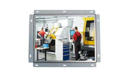 China 10.4-Inch Open Frame Panel PC with Resistive and PCAP Multi-Touch Support for Industrial Automation for sale