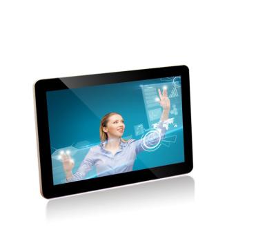 China 13.3 Inch Zero Bezel Touch Panel PC Front IP65 Waterproof Industrial Monitor for sale