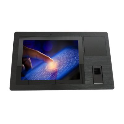 Cina PC Android 7,1 DRAM a 12,1 pollici 2GB del pannello di tocco di frequenza ultraelevata di RFID con riconoscimento di fronte in vendita