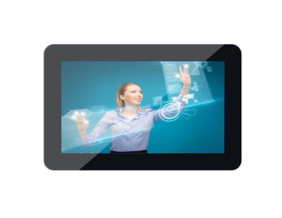 China 7 Inch Multi Touch Panel PC HMI 10 Touch Points 300 Nits True Flat Zero Bezel Pcap for sale