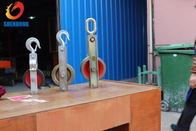 送電はブロックをひもでつなぐアース線を分けます