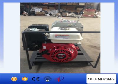 China High Versatility 3T Cable Gas Powered Winch With Honda GX160 Gasoline Engine for sale