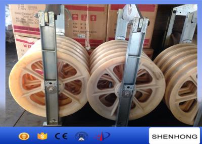 China Machtsbouw die de Katrol Enige Katrolschijf van de Draadkabel voor Kabel het Trekken vastbinden Te koop