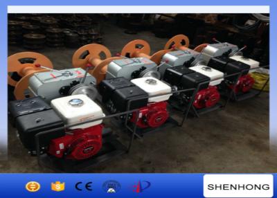 Cina Motore a benzina alimentato a gas 13HP di Honda dell'argano da 5 tonnellate per posa di un cavo in vendita