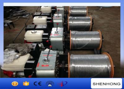 China Small Volume Honda Gas Engine Powered Winch 50KN For Power Construction for sale