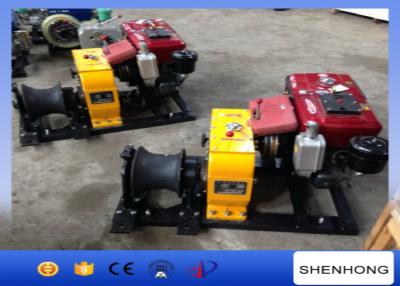 Cina Cavo metallico che tira la linea di trasmissione diesel del carico nominale dell'argano 10HP del cavo costruzione in vendita