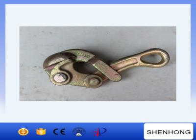 China Transmission Line 25-50 MM2 Earth Wire Rope Clips 1 Ton Single Cam for sale