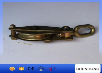 China 3 Ton Steel Snatch Block / Wire Rope Pulley Block Single Wheel Opening Hook For Lifting for sale