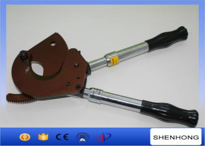 中国 ケーブルの切削工具J75の75mmまでの携帯用ラチェット ケーブルのカッター 販売のため