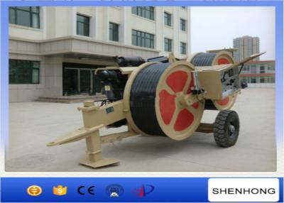 Cina Linea di trasmissione tensione che mette insieme attrezzatura 66KV che tira il singolo conduttore di ACSR in vendita